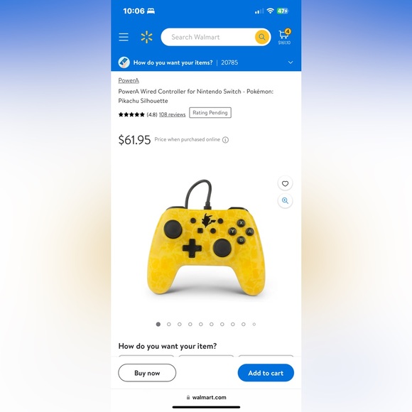 Video Games & Consoles | Powera Enhanced Wired Controller For Nintendo Switch Pokmon Pikachu ...